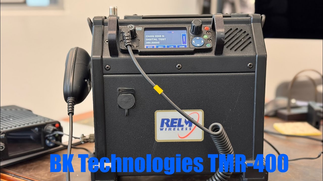 BK Technologies TMR-400 ultimate GMRS base station - YouTube