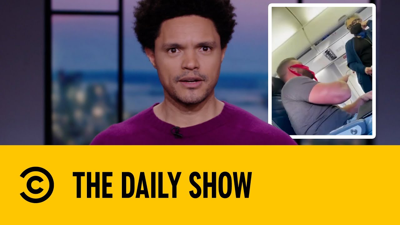 Man Using Thong As Face Mask Thrown Off Flight | The Daily Show ...