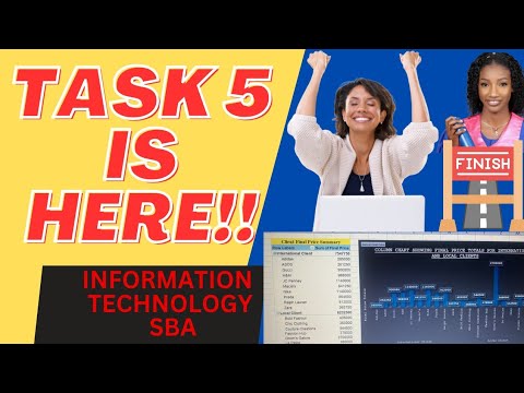 Info Tech SBA 2025 Spreadsheet Task 5 Pivot Table Column Chart Detailed ...