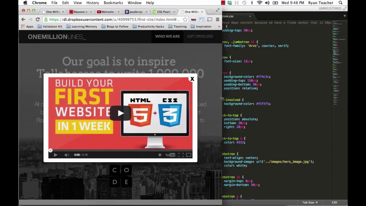 009 Centering Absolute Elements - YouTube