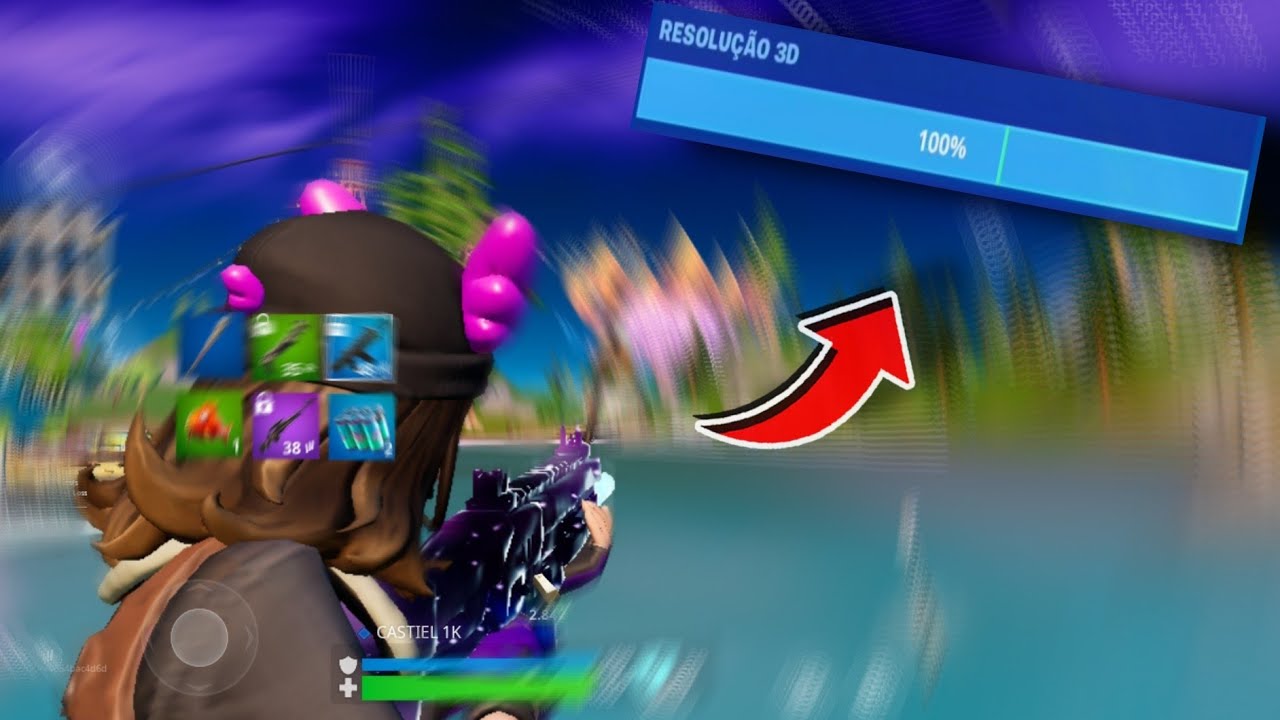 XIAOMI MI 9 - COM 100% DE RESOLUÇÃO!🔥😳 | Fortnite Mobile - YouTube