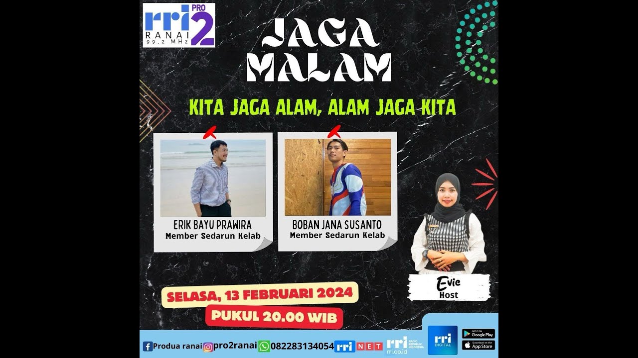 JAGA MALAM PRO 2 - KITA JAGA ALAM,ALAM JAGA KITA - 13 FEBRUARI 2024 ...