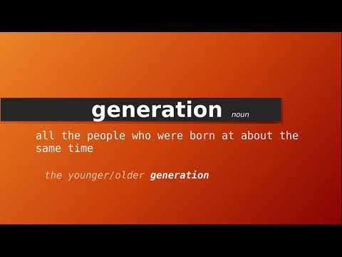 generation , Meaning of generation , Definition of generation ...