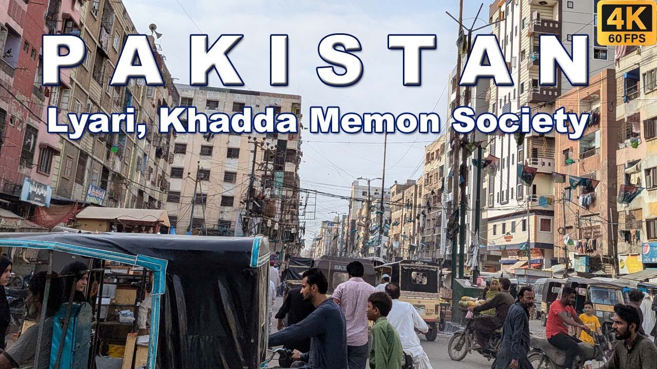 Khadda Memon Society Lyari Walking Tour | Karachi Pakistan | Full Mooni ...
