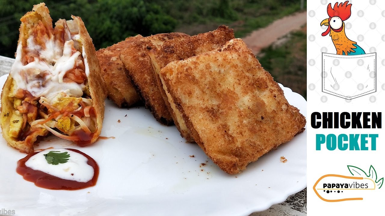 Chicken pocket | ചിക്കൻ പോക്കറ്റ് - YouTube