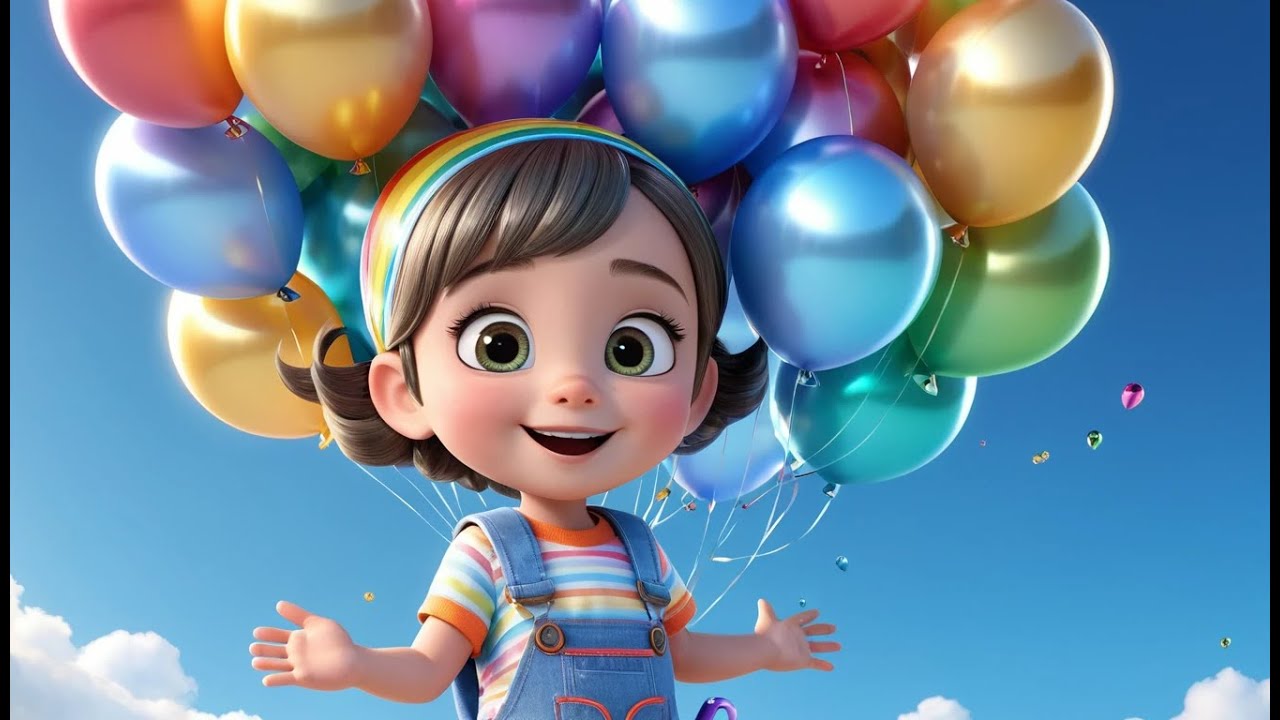 Count the Balloons – 1 to 20 Song | Fun Counting Song for Kids ...