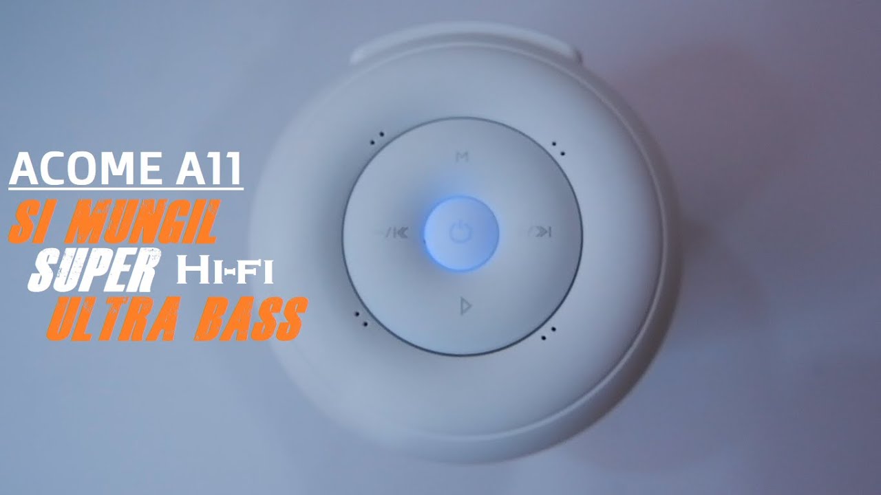 Unboxing Acome A11 Test Sound Speaker - YouTube