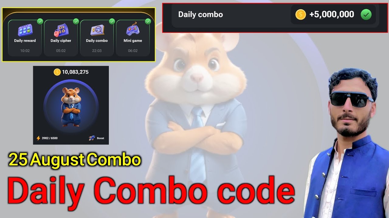 25 August Combo code | Daily Combo code |Hamster Combo code |Nizam ...