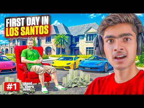 FIRST DAY IN LOS SANTOS | GTA 5 GAMEPLAY #1