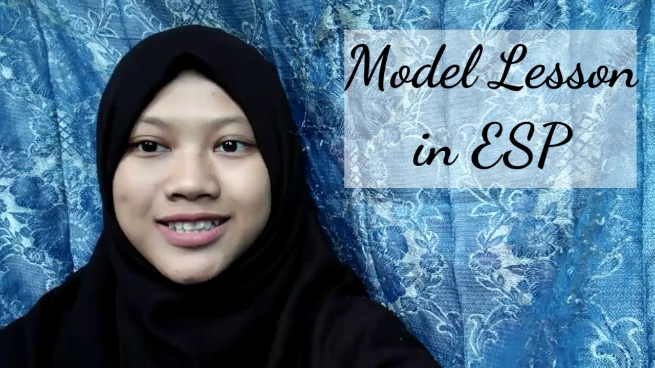 Methodology-Model Lesson in ESP Class - YouTube
