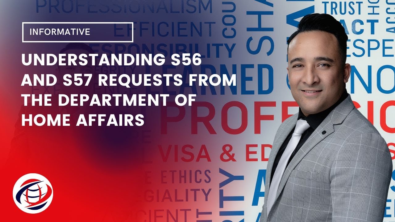 Understanding S56 and S57 Requests from the Department of Home Affairs - YouTube
