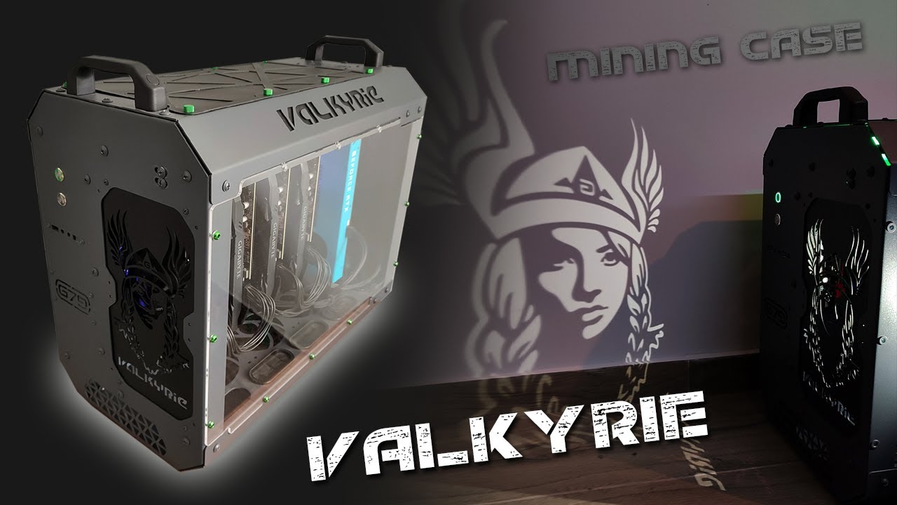 Custom mining case - Valkyrie - YouTube