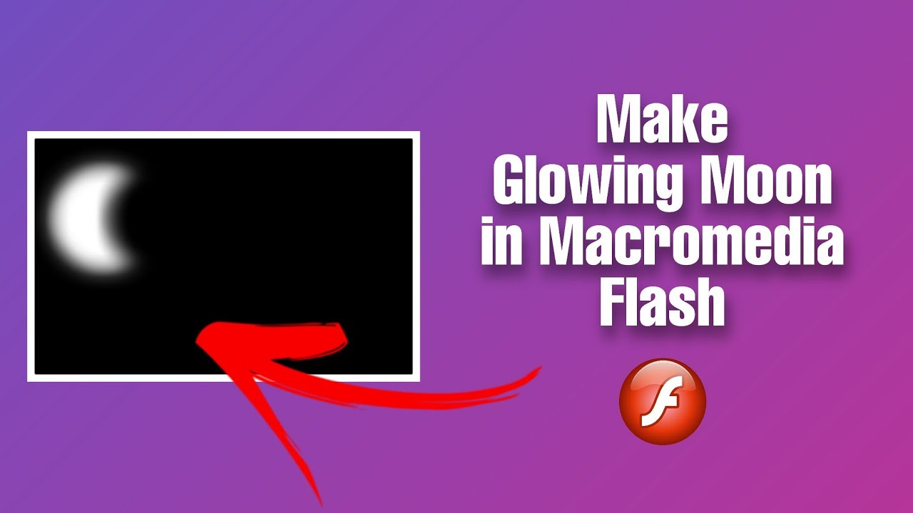 How to Make Glowing Moon in Macromedia Flash | Animation | CODEY ...