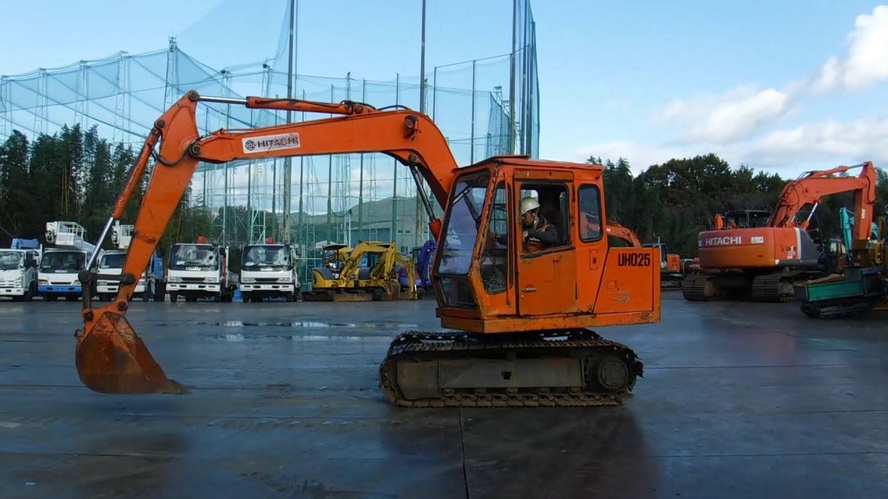 日立建機 UH025-7 ユンボ 油圧ショベル 0.25m3 [BE1903]【株式会社 トクワールド 在庫紹介】 - YouTube