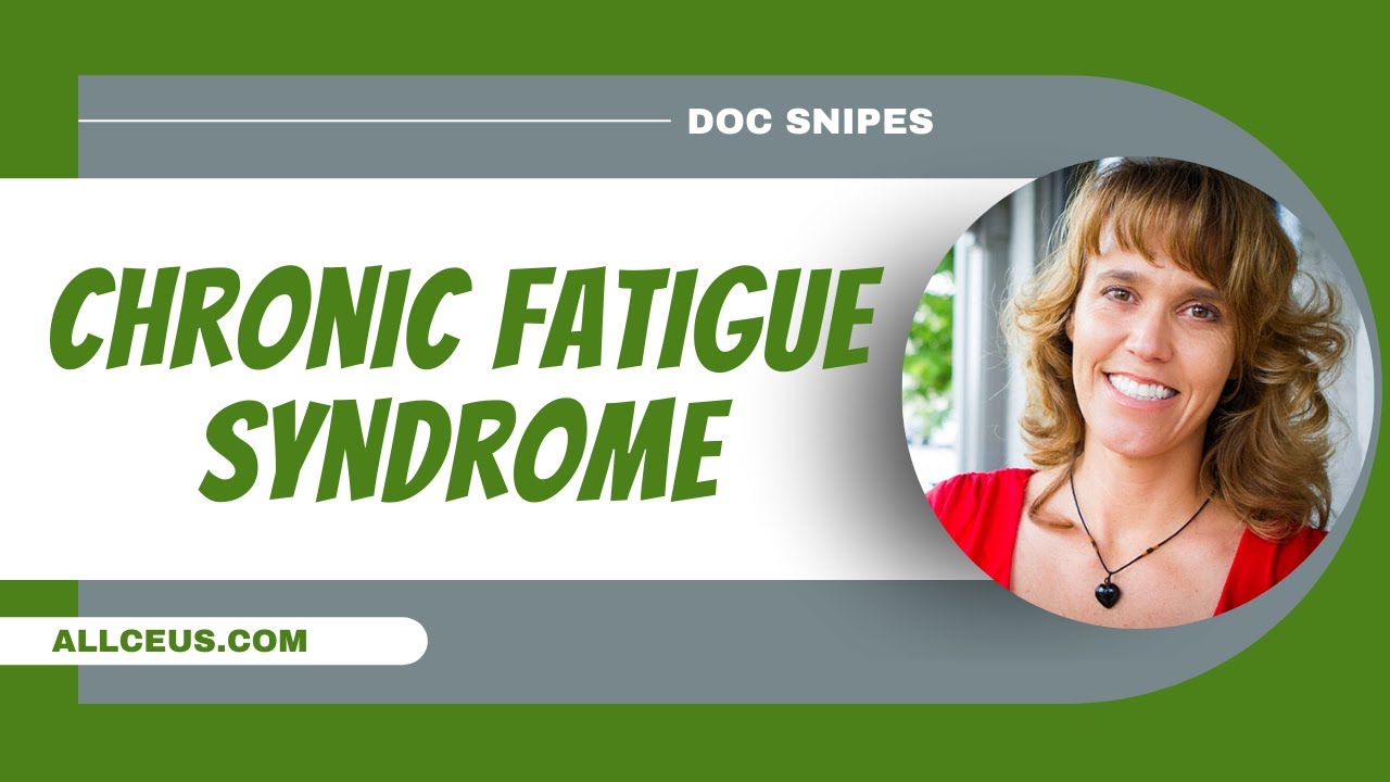 Symptoms of Chronic Fatigue Syndrome and Persistent Fatigue - YouTube