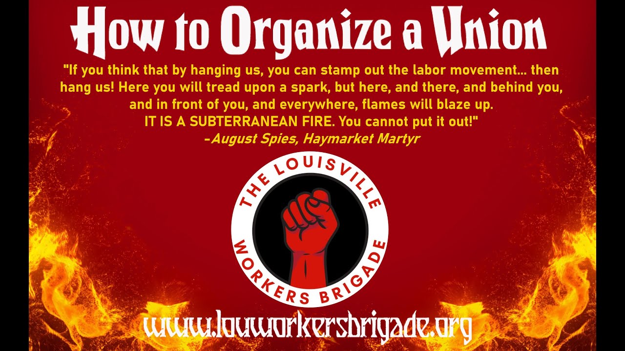 How to Organize a Union - YouTube