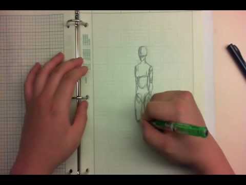 How to Draw Manga/Anime Tutorial 3 How to body styles - YouTube