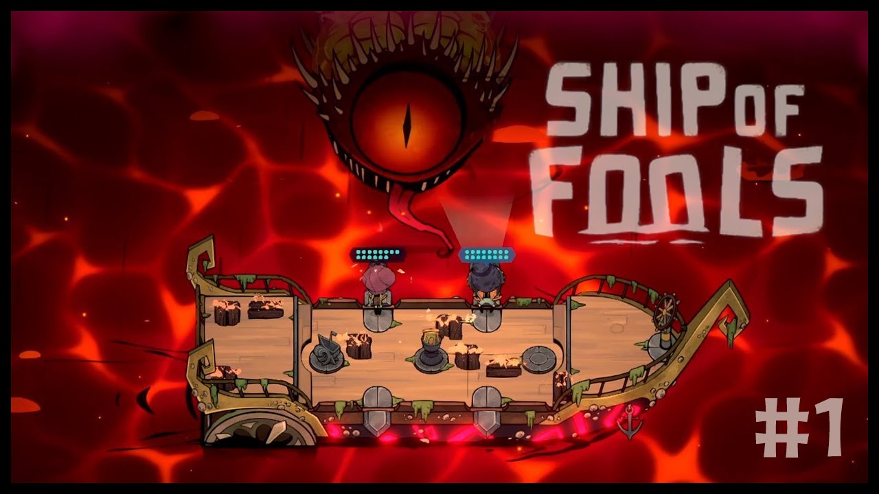 실친과 함께 신작 로그라이크 게임 - Ship of fools - YouTube