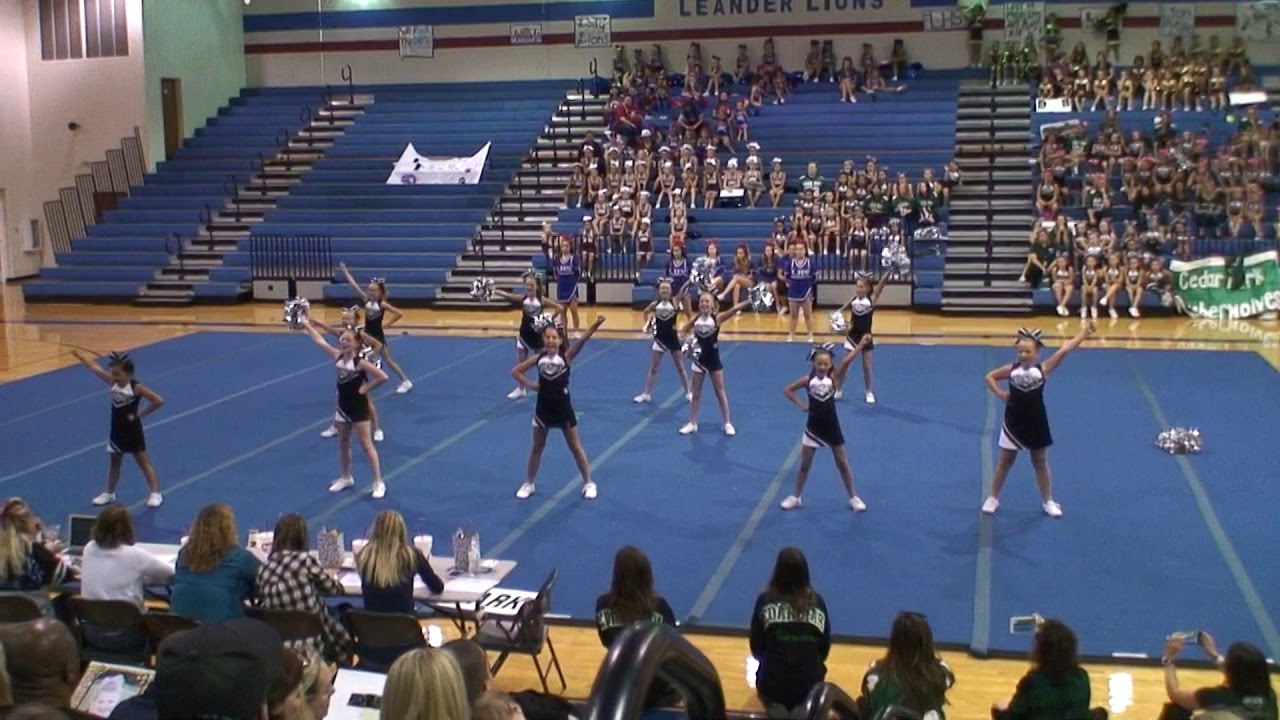 2017 Cedar Park 12U Cheer Competition - YouTube