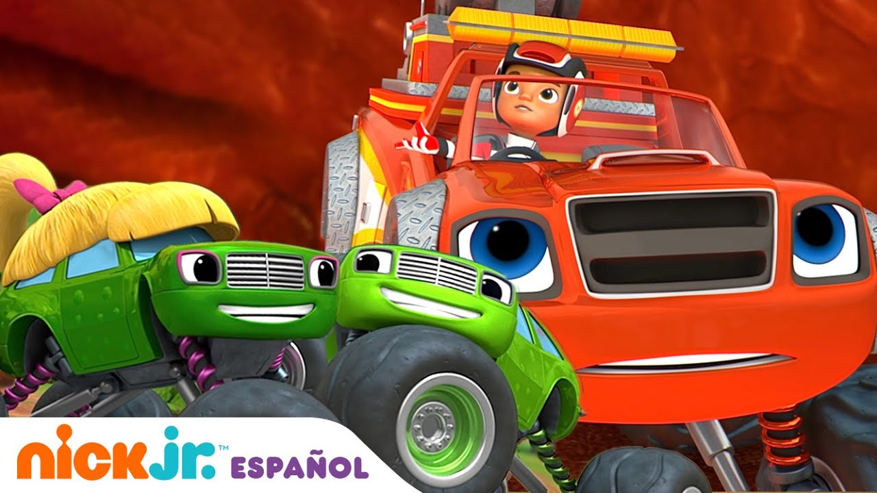 Blaze y los Monster Machines | Las aventuras de Blaze con Pickle | Nick ...