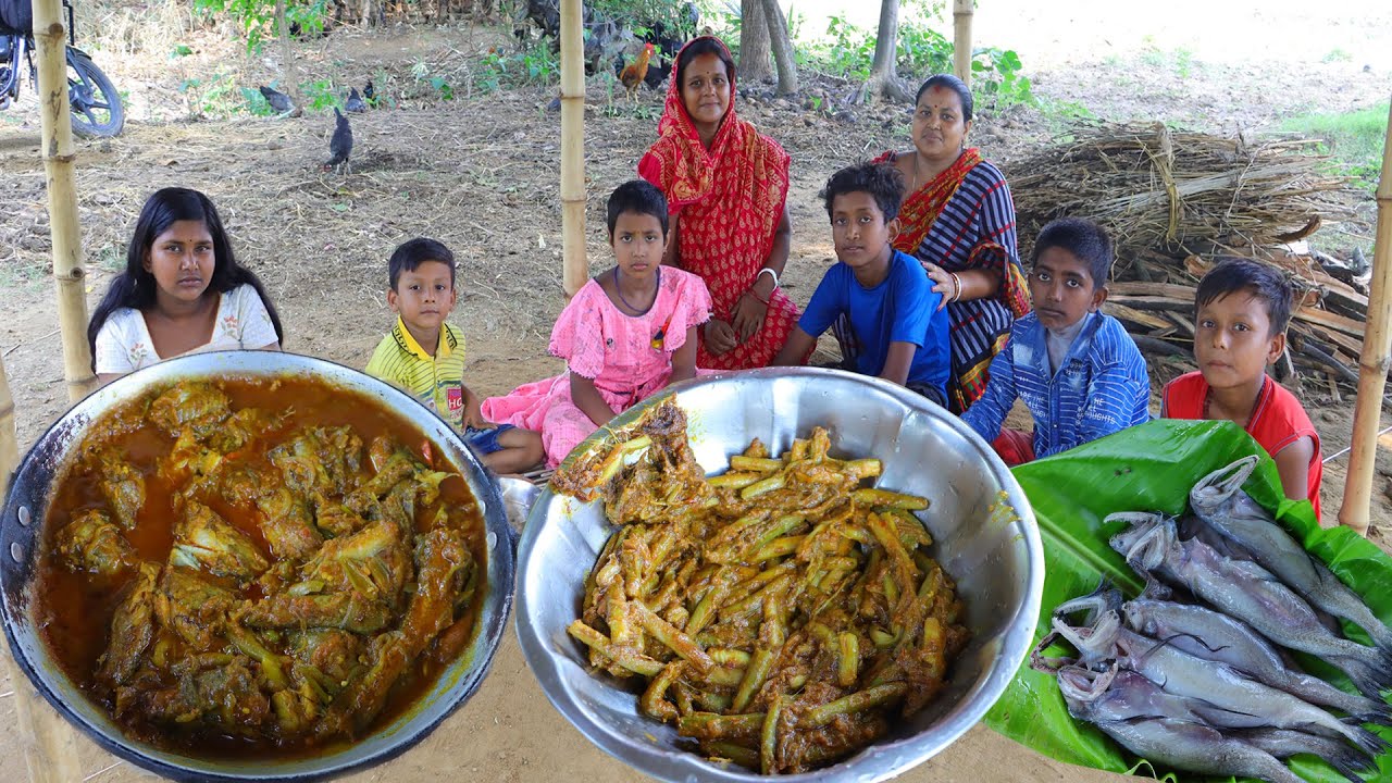 Village Style Lote Fish Curry | Lote macher recipe | Loita Fish Curry ...