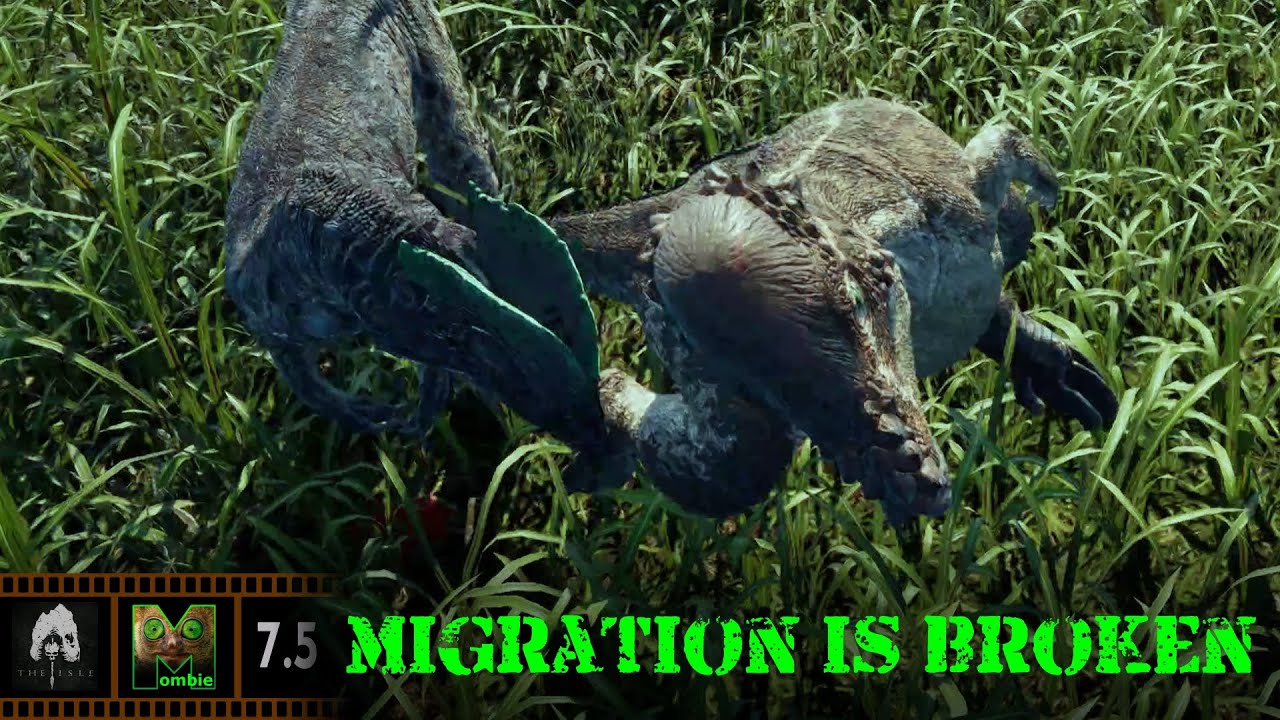 The Isle Evrima - Migration Is Broken - Update 7.5 - Pachycephalosaurus ...