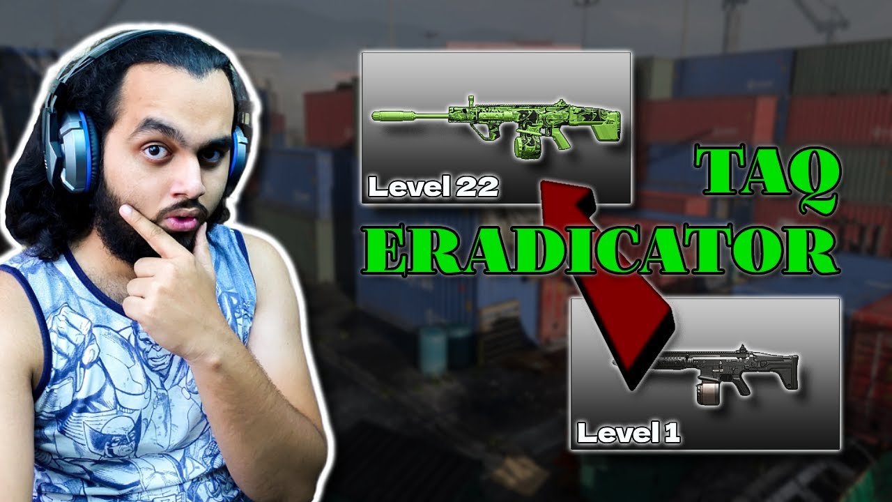 TAQ Eradicator Loadout Build in Warzone Mobile #4 | LYer - YouTube