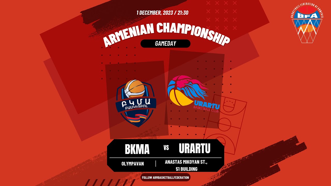 BKMA - Urartu / 01.12.2023 - YouTube
