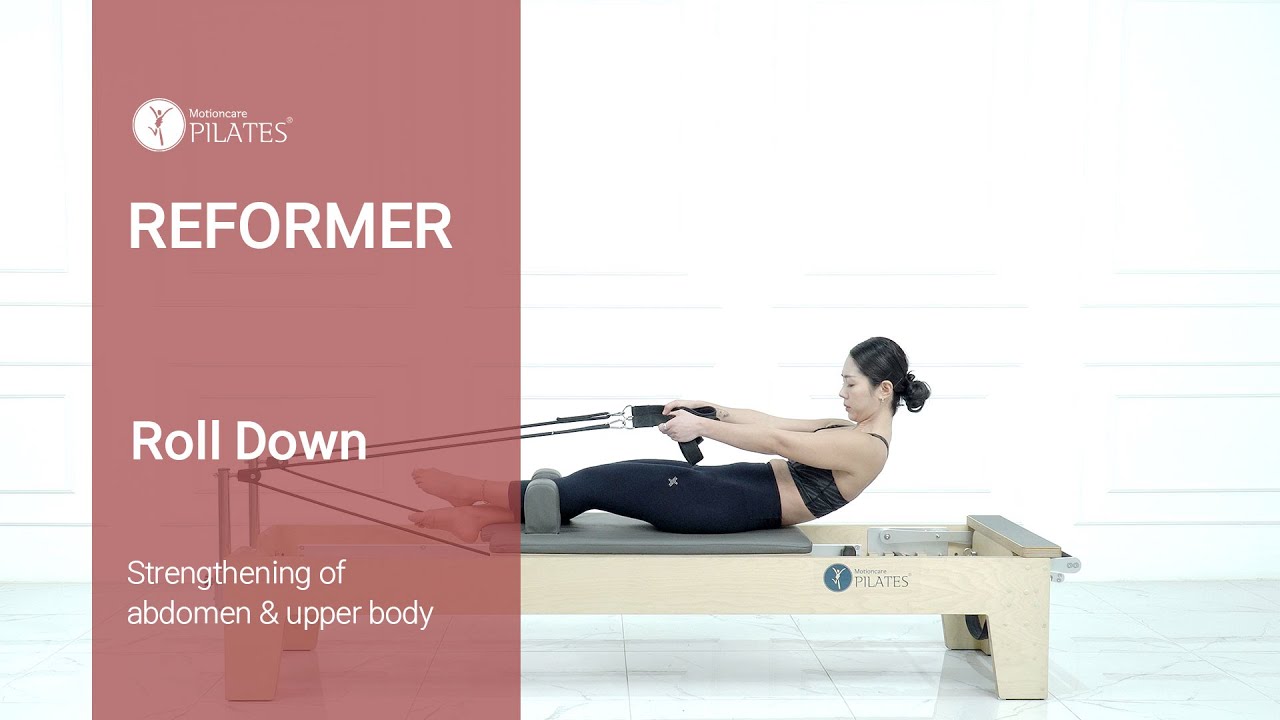 PILATES WORKOUT | Reformer 9/88: Roll Down | Guidebook Series - YouTube