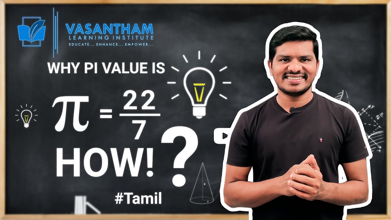 Do you know why the value of π=22/7? #vasanthamlearninginstitute # ...