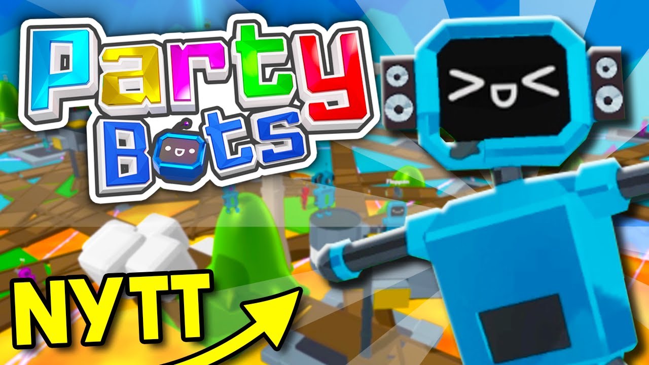 Stamsite Och Maxboxx's NYA Spel! (Party Bots) - YouTube