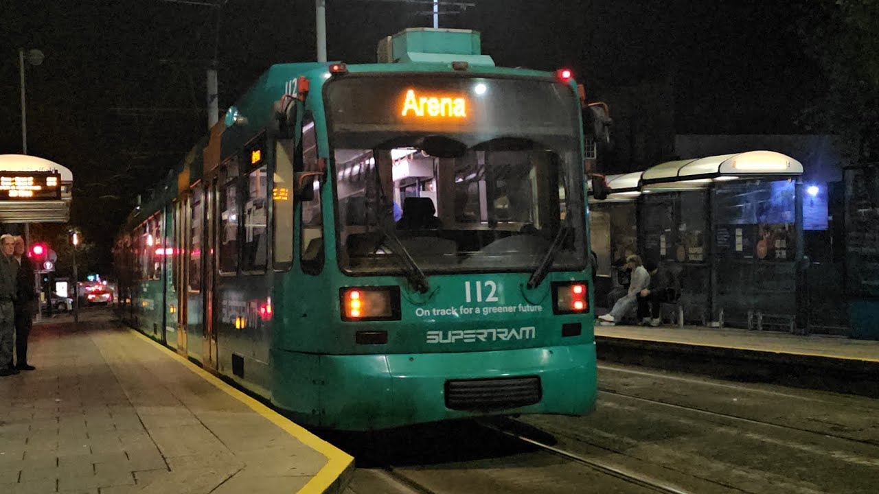 Sheffield SuperTram 112 From Middlewood To Arena - YouTube