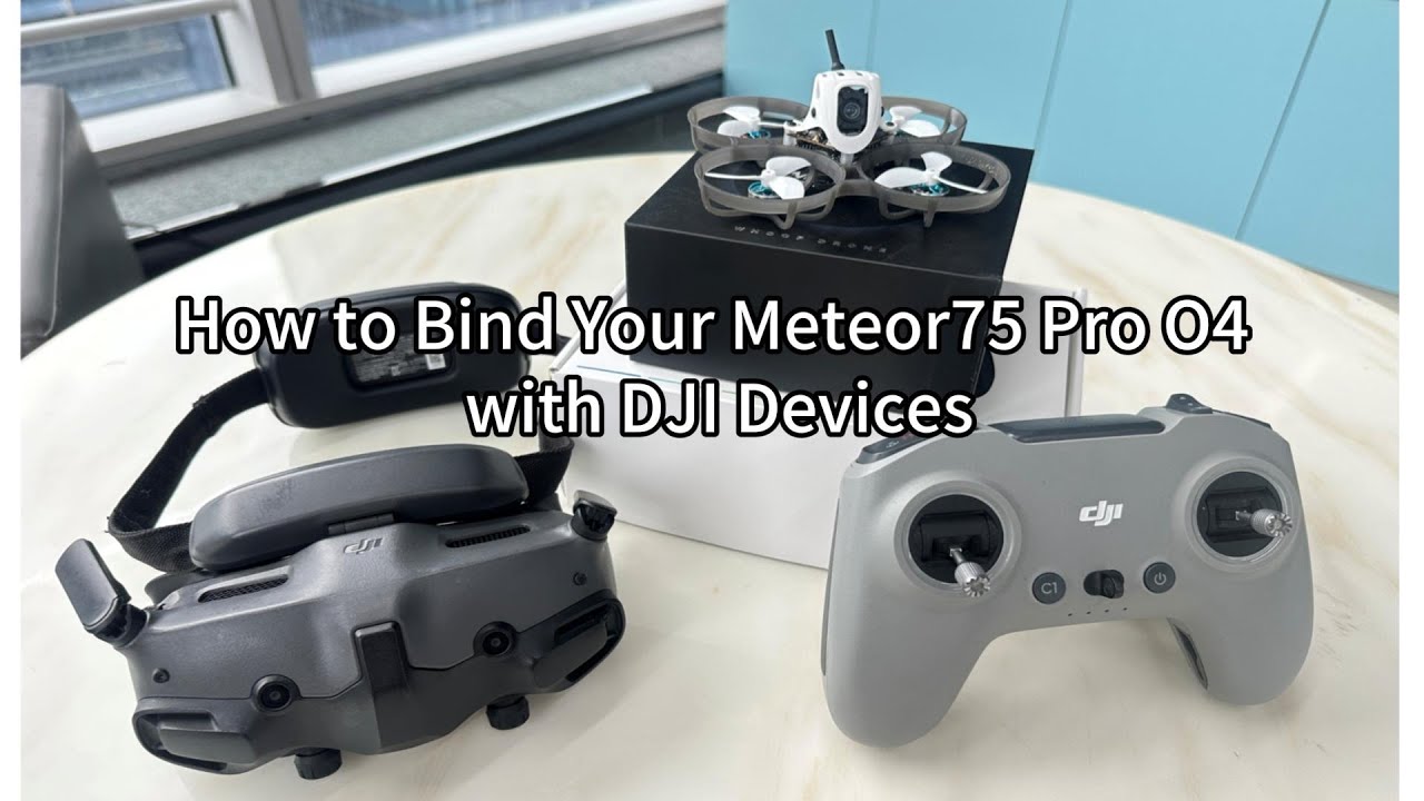 BETAFPV O4 Binding Tutorial | Meteor75 Pro O4 & DJI Devices - YouTube