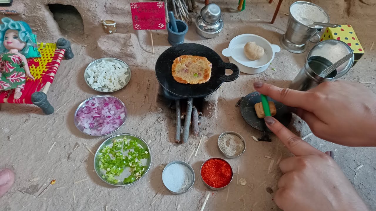 Miniature lifafe parantha recipe | vegetable filling parantha | Chhota ...