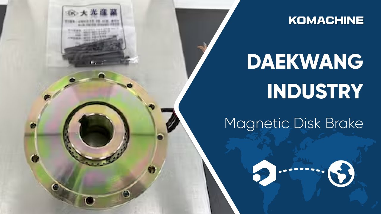 DAEKWANG INDUSTRY / Magnetic Disk Brake (DKDBB-190) / INV-03406 - YouTube