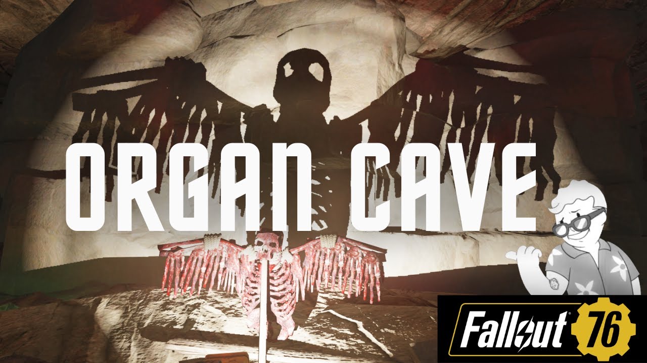 FO76 PTS play through 3, reveal the Organ Cave - YouTube