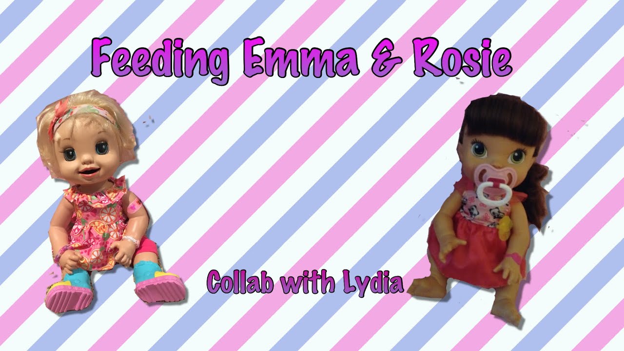 Feeding Emma And Rosie - YouTube