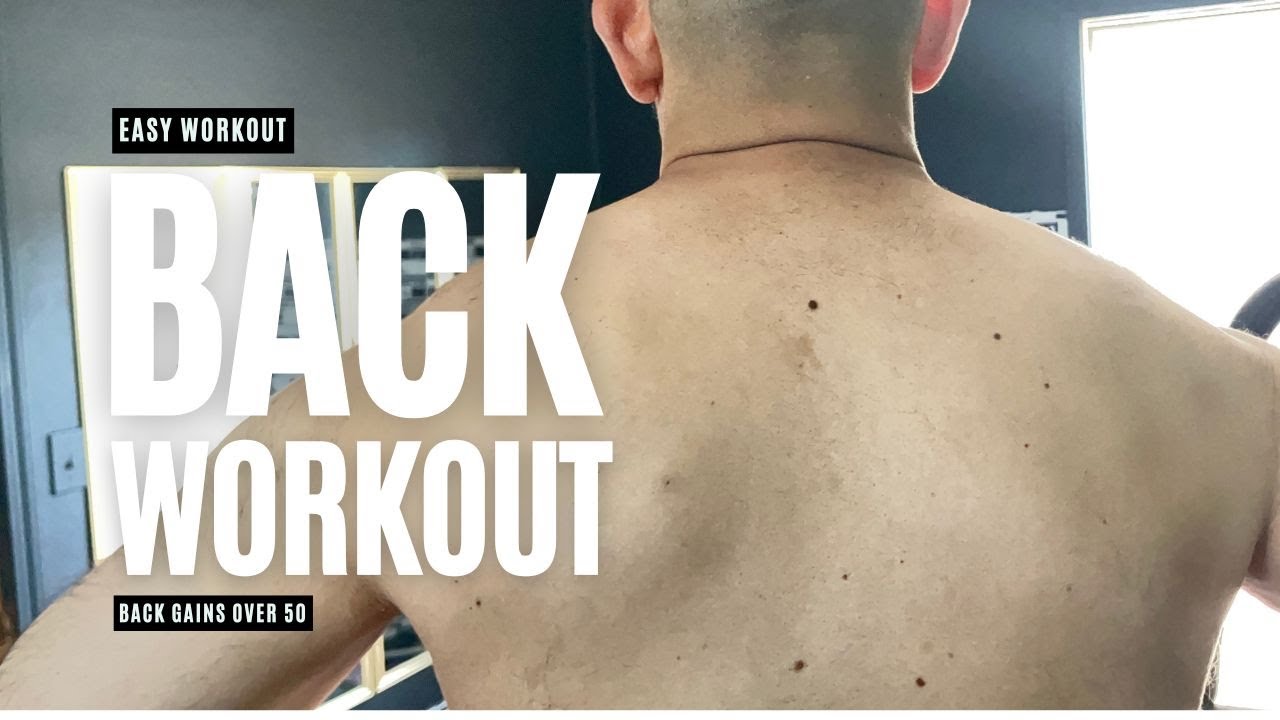 Back Workout at 50 (home workout)| Getting Bigger at Home - YouTube