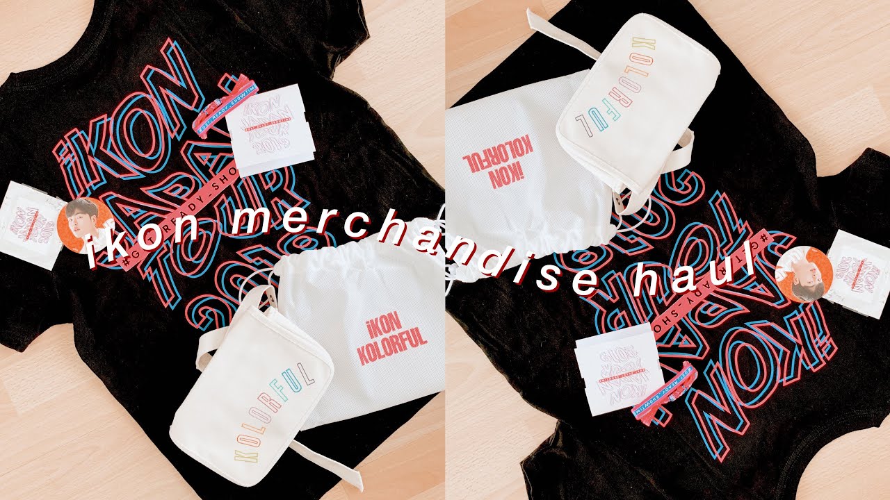 ikon merchandise haul || indonesia - YouTube