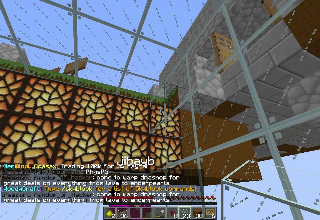 WoodyCraft - Lets Play SkyBlock part 5 [under ground meth lab ...