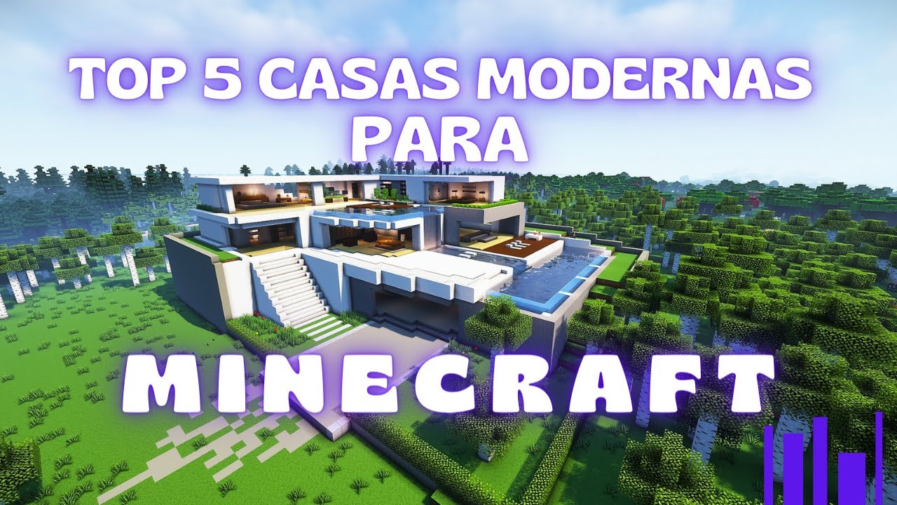Top 5 Modern Minecraft Houses (2024) - YouTube