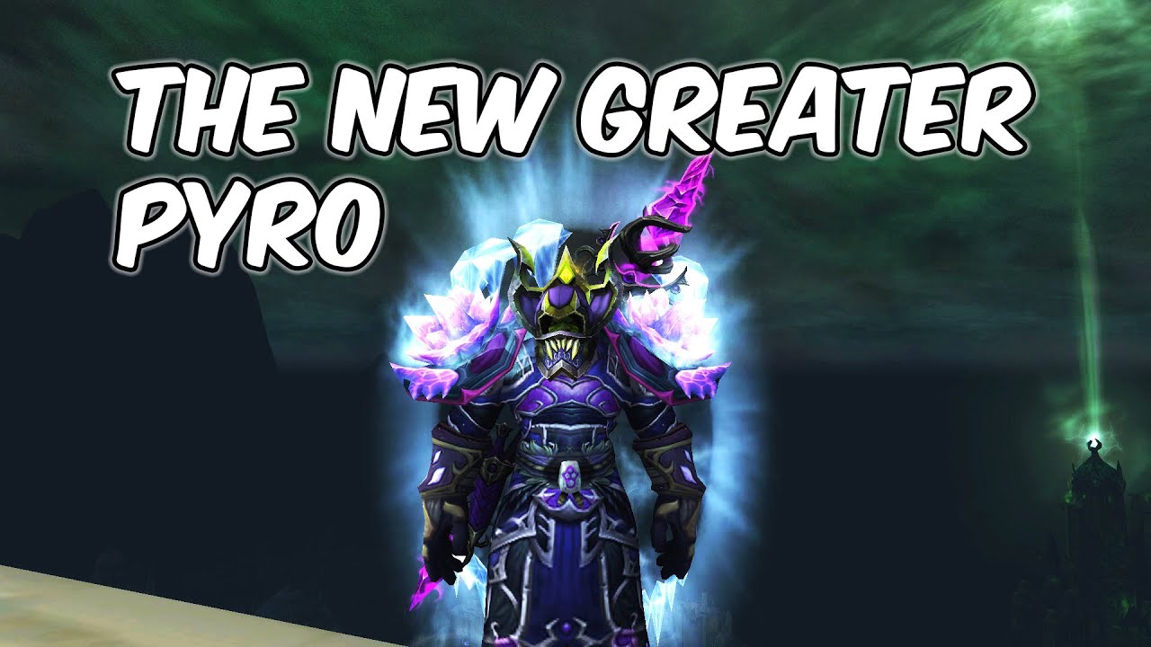 THE NEW GREATER PYRO - 9.1.5 Frost Mage PvP - WoW Shadowlands - YouTube