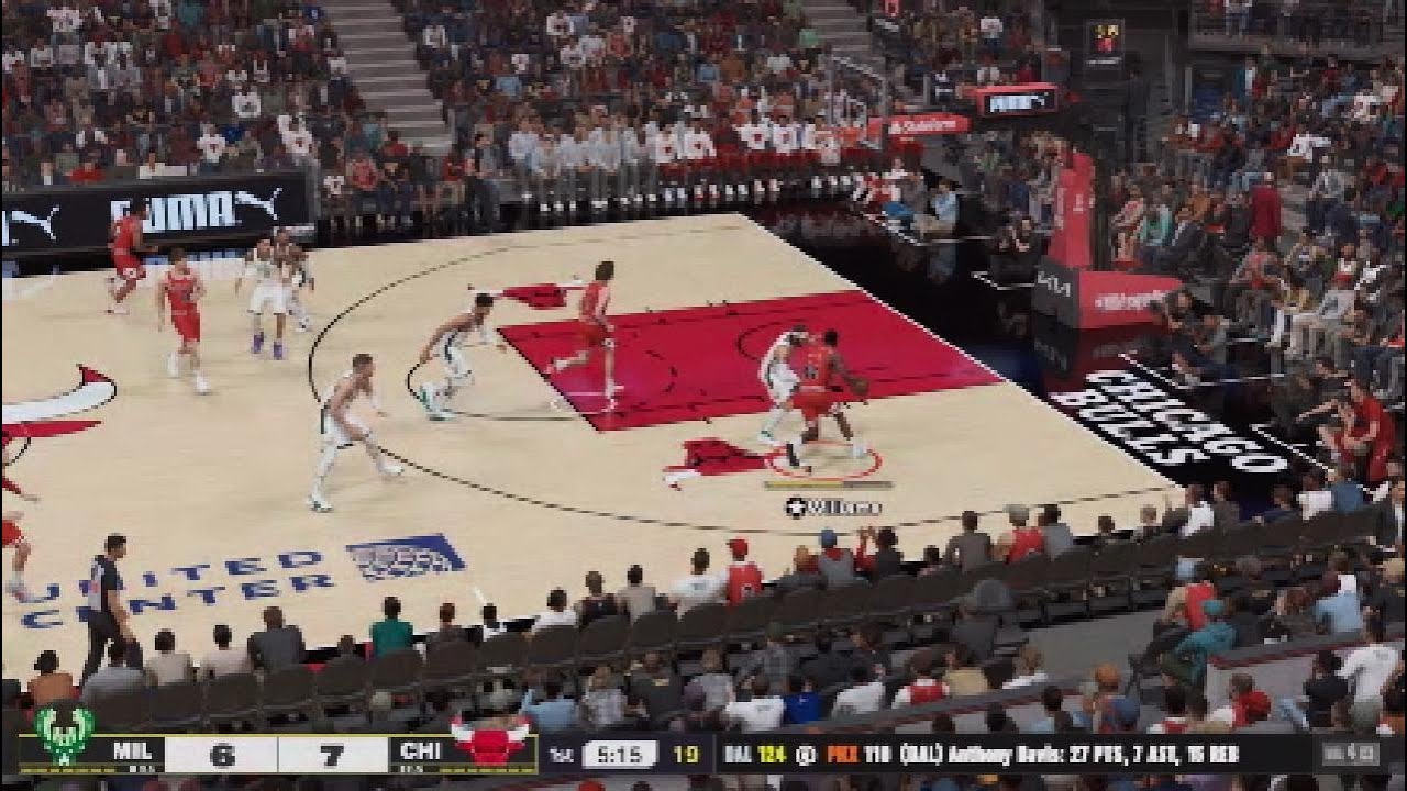 Nba 2k25 first half highlights vs Bucks - YouTube