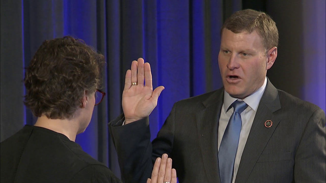 Chairman McKay Takes Oath of Office - YouTube