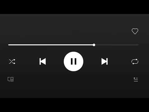 music player effect without timer (spotify) overlay 2k - 1440p (wiht ...