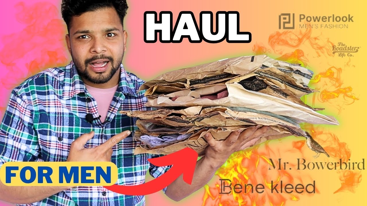 Myntra Try-on HAUL | Clothing Haul for Men | Shirt | Crochet Shirt ...