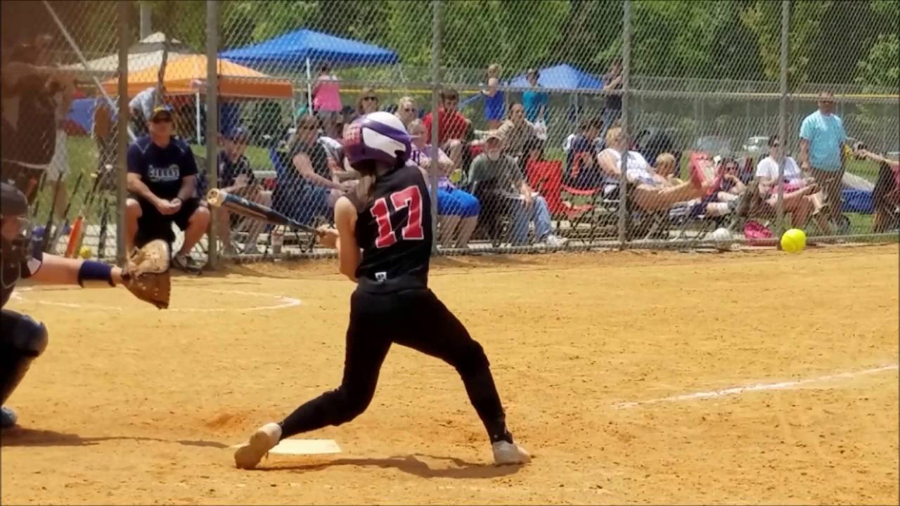Mallory Price Northern Guilford High School 2016 Softball - YouTube