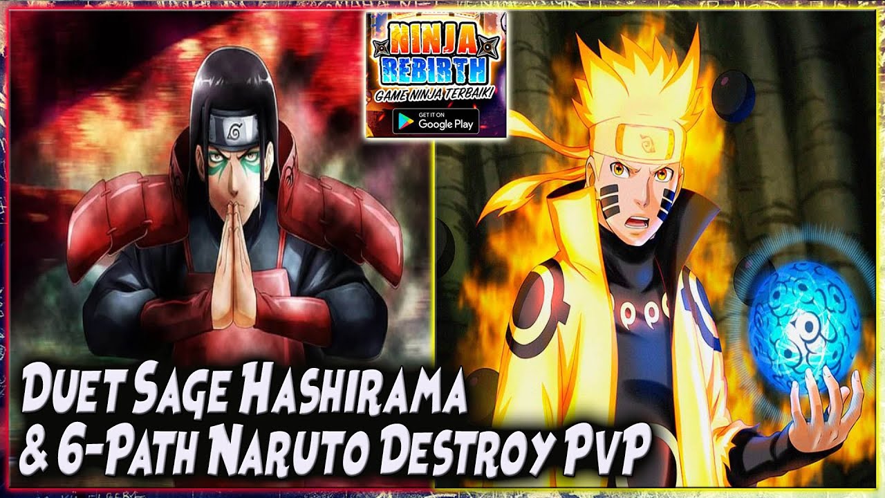 DUET DPS SUPPORT SAGE HASHIRAMA & 6-PATH NARUTO DESTROY PVP 🔥 NARUTO ...