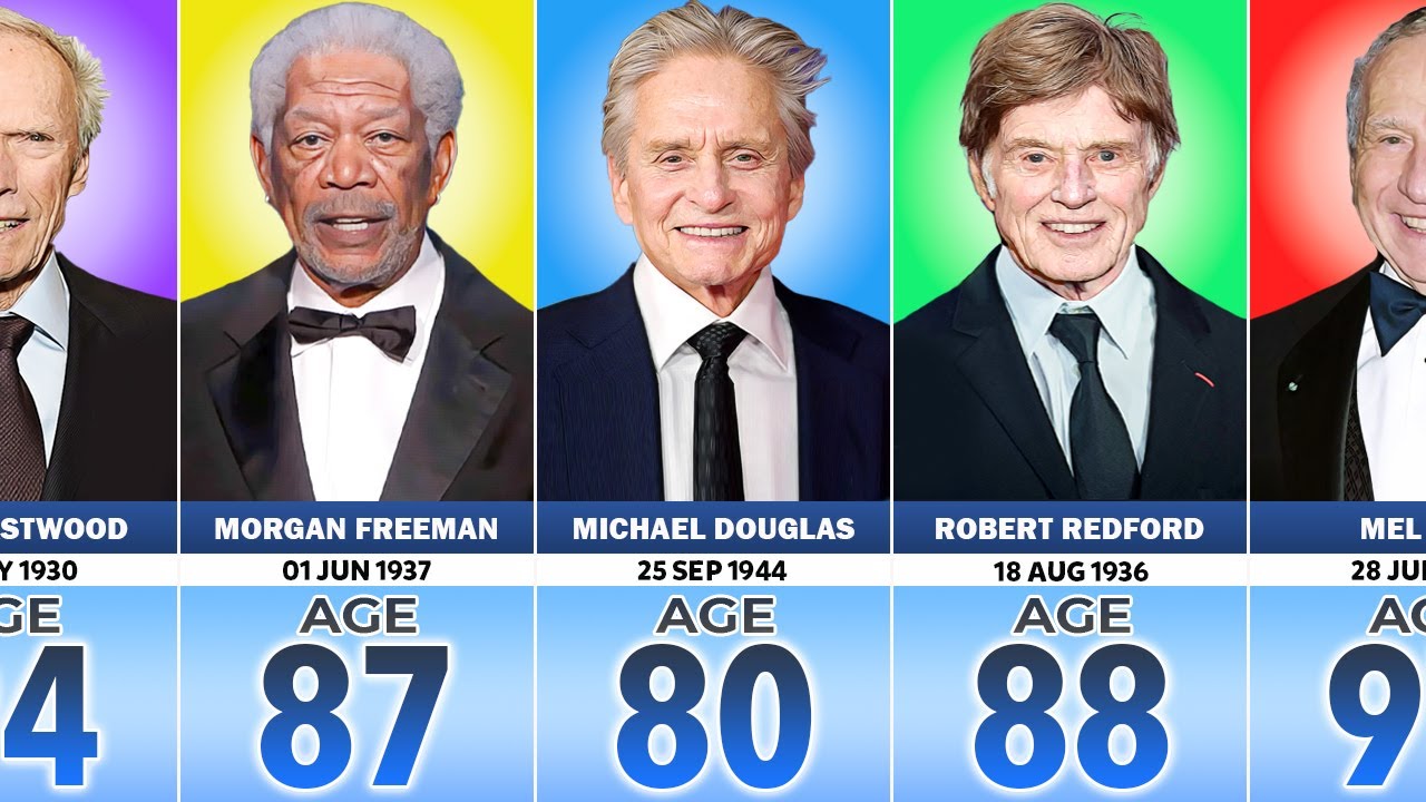 Best Living Actors Over 80 Years Old - YouTube