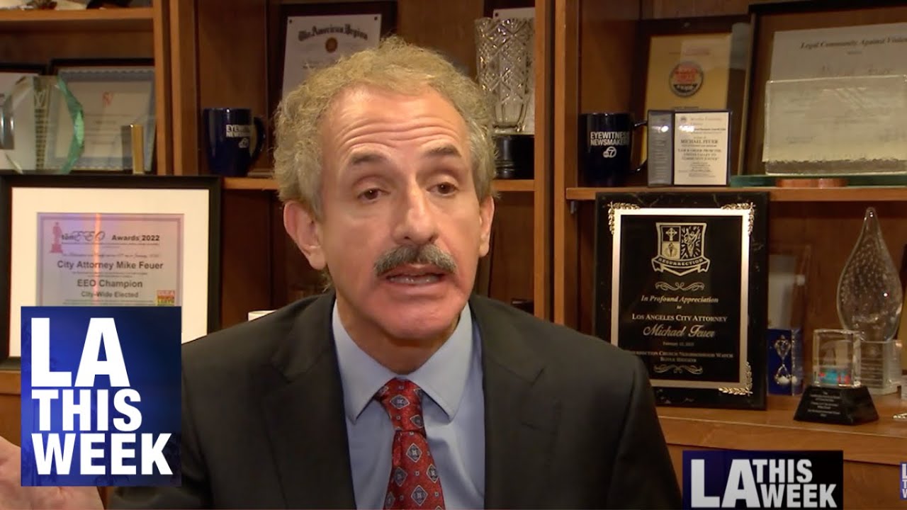 City Attorney Mike Feuer Reflects on Time in Office - YouTube